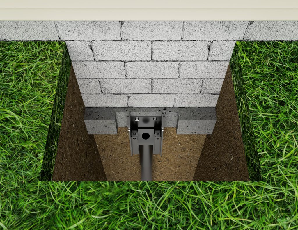 Resistance Pier Installation | Stop Foundation Settlement