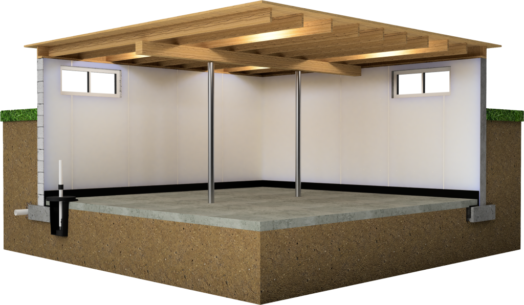 Basement Wall Paneling Services | Moisture-Resistant System